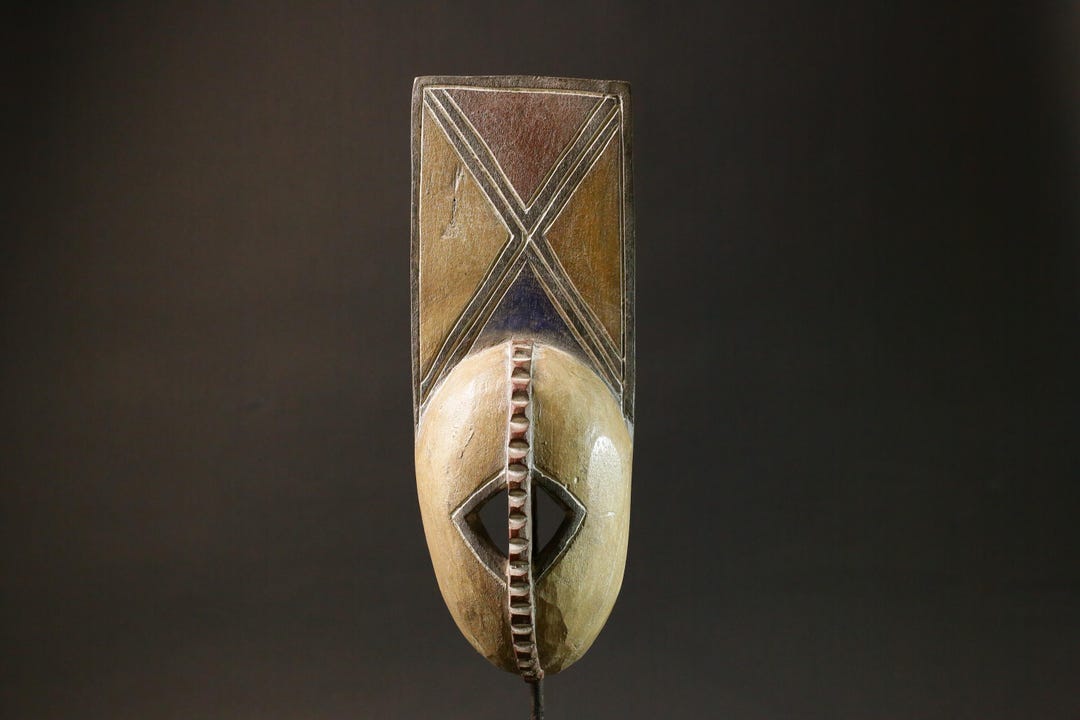 African Mask | Mossi Plank | Burkina Faso Tribal Art | Hand-carved Wood ...