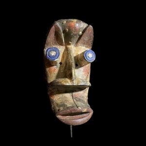 African Mask Traditional African Wooden Mask From the Dan Home Hanging ...