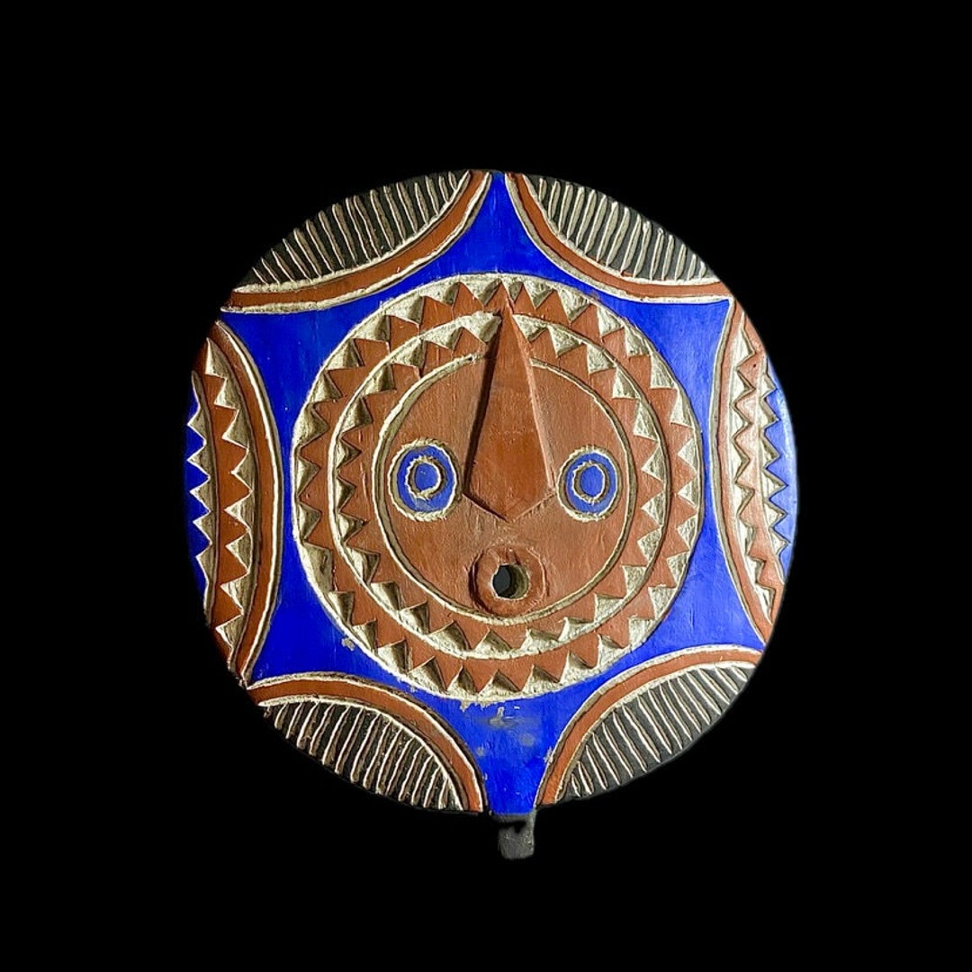 African Mask Traditional Vintage Art Tribal One Piece Home Décor Mask ...