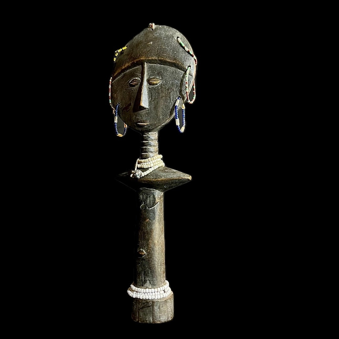 African Sculpture Tribal Art Wooden Carved Statue Tribal Wall Tribal ...