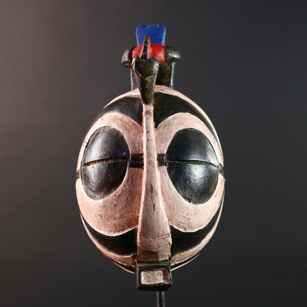 Bwa African Mask: Hand Carved Wood Wall Art, Burkina Faso-g5515 - Etsy