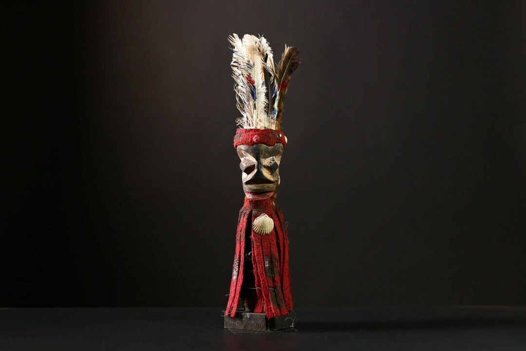Africanisi Nkondi Statue - Voodoo Figure From Congo - Magic Ritual ...