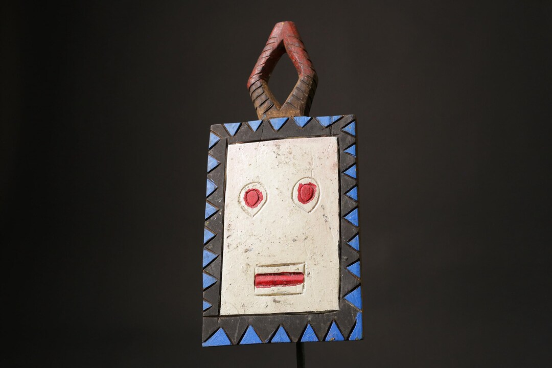African Mask Wood African Real Figure Vintage African Masks for Wall ...