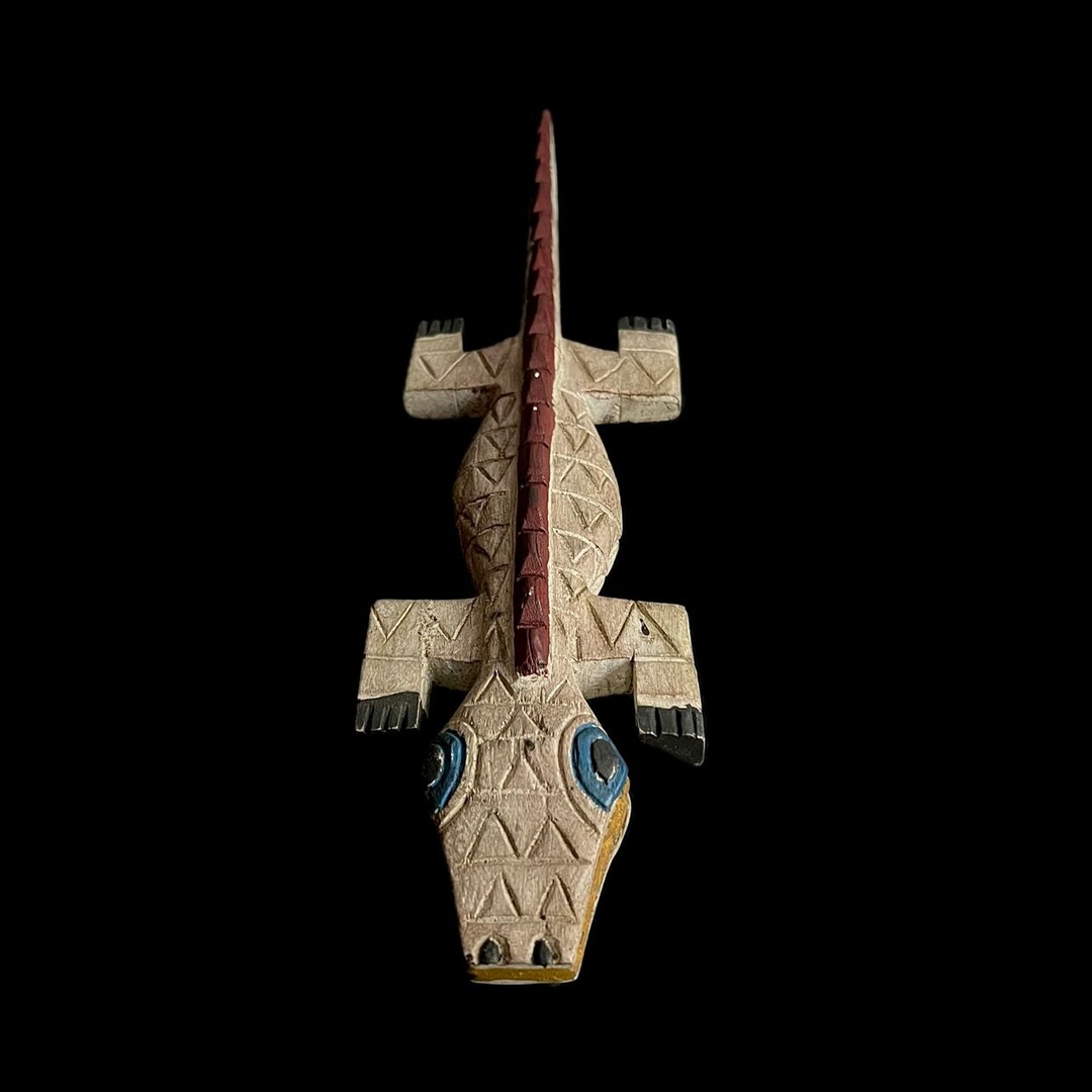 African Bobo Mask Tribal Face Bobo Crocodile Mask of Burkina Faso Mask ...