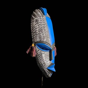 African Mask Traditional Vintage Art Tribal One Piece Home Décor Masks ...