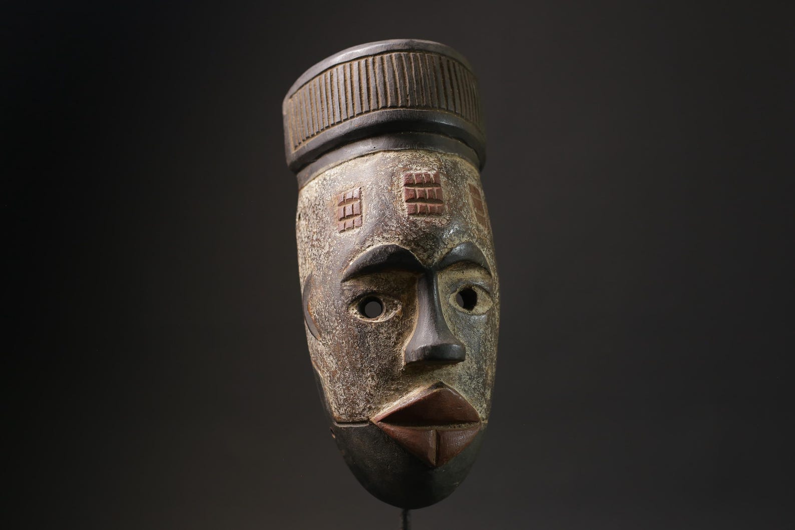Authentic Bwami Mask: African Tribal Art Wooden Sculpture, Wall Decor ...