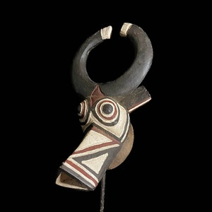 Bush Cow Bobo Mask Mid-century Wall Hanging Primitive Art Collectibles ...