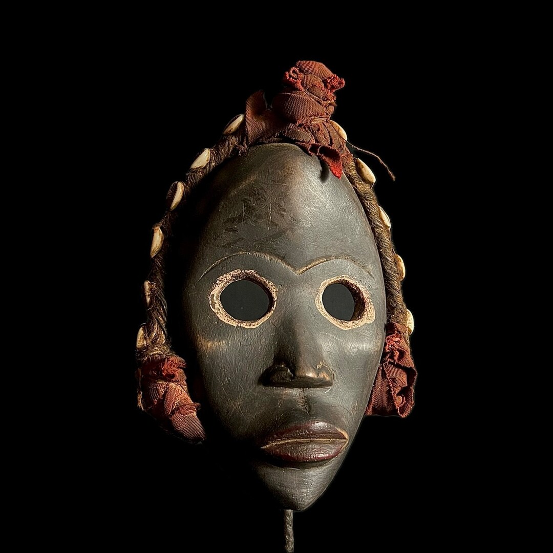 African Mask Wood Carving Tribal Mask Vintage Dan Kran Mask Wood-g1655 ...