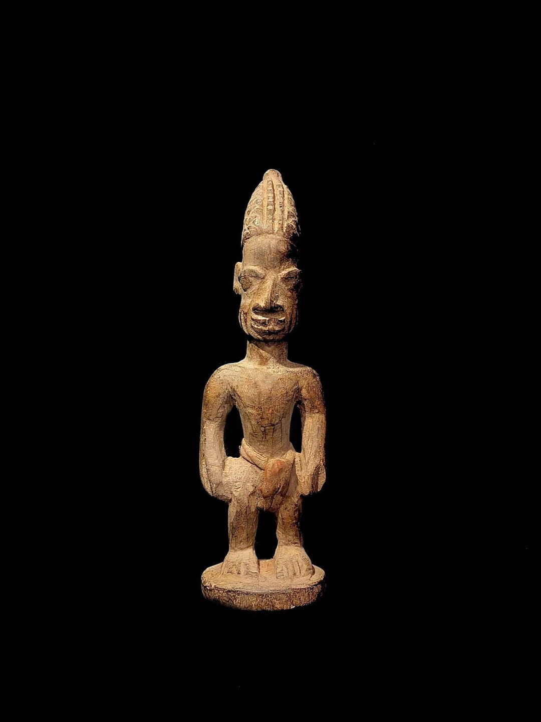 African Sculpture Tribal Art Wooden Carved Statue Tribal Wood African ...