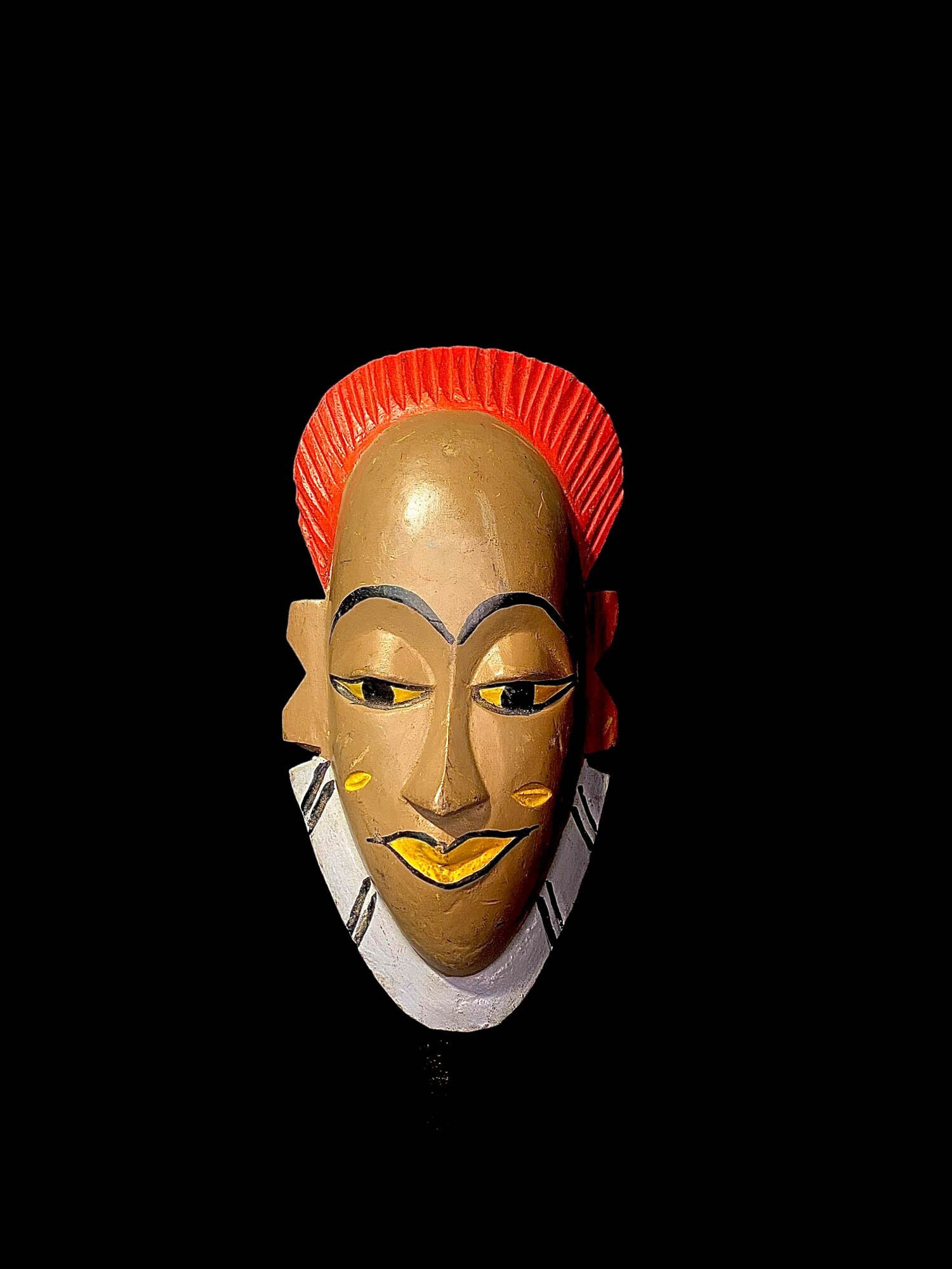 African Tribe Mask Cut Out