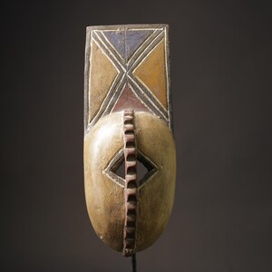 Vintage Bobo Buni Plank Mask From Burkina Faso | Tribal Face Mask for ...