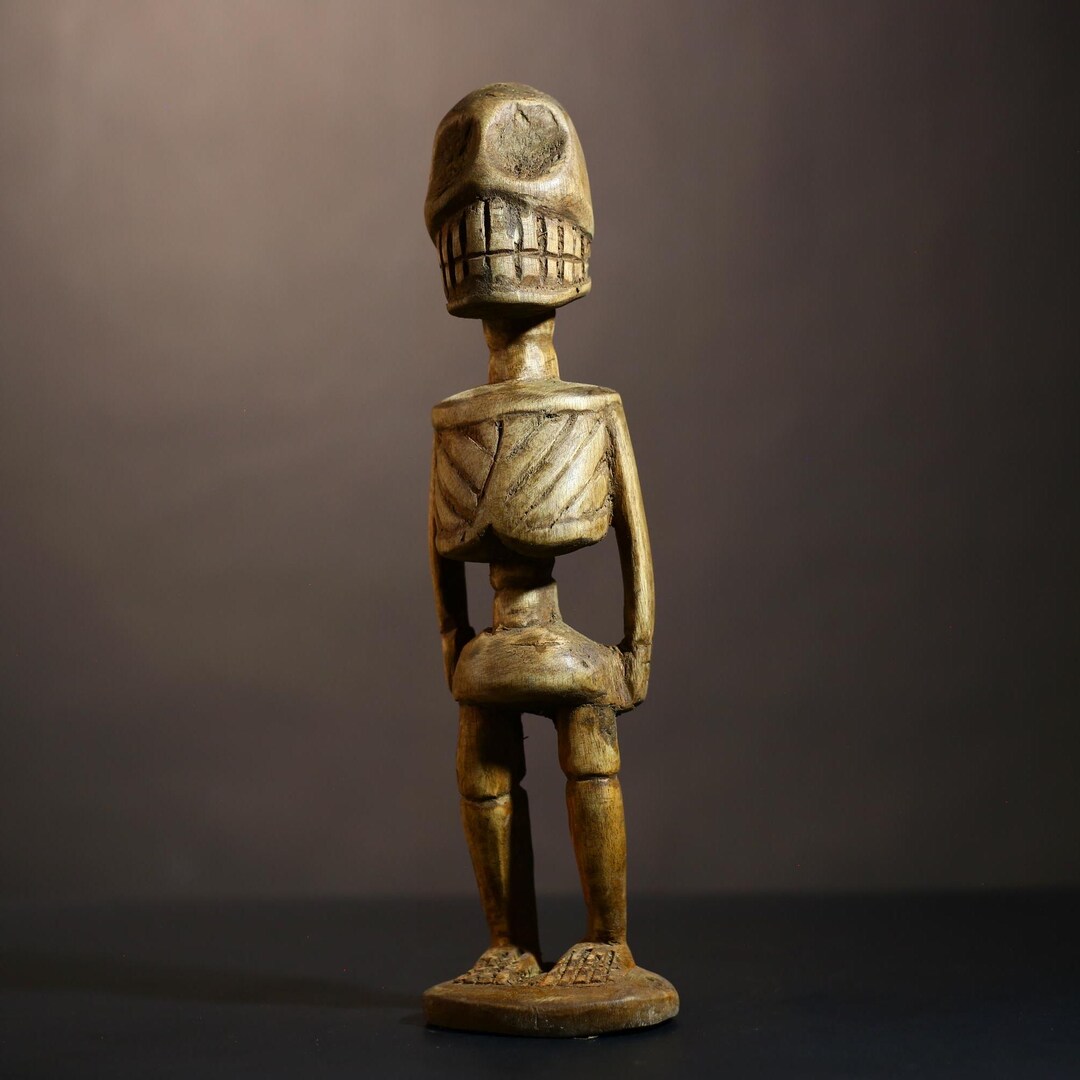 Africa Vintage Figure | Tiv Ancestor Art | Unique Antique Statue ...
