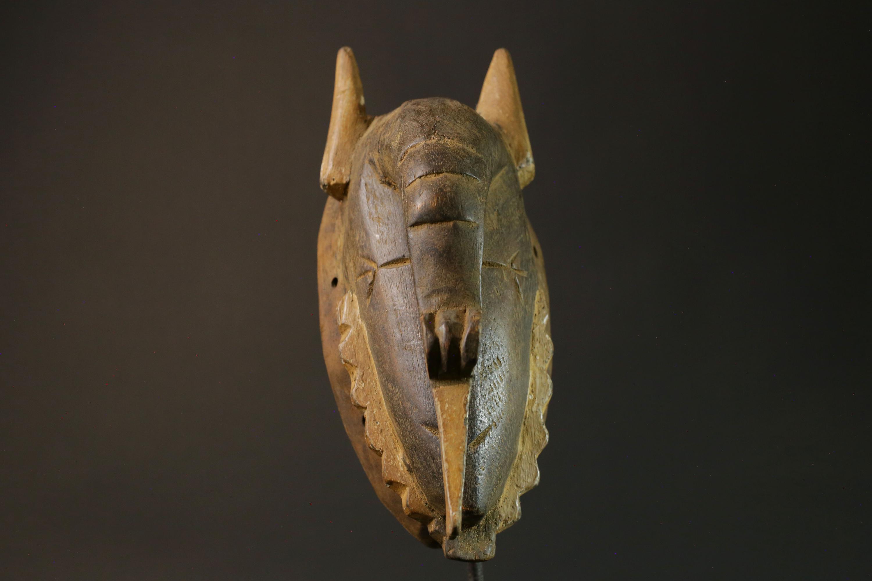 Vintage Guro Elephant Mask: Handcarved African Tribal Art-7506 - Etsy
