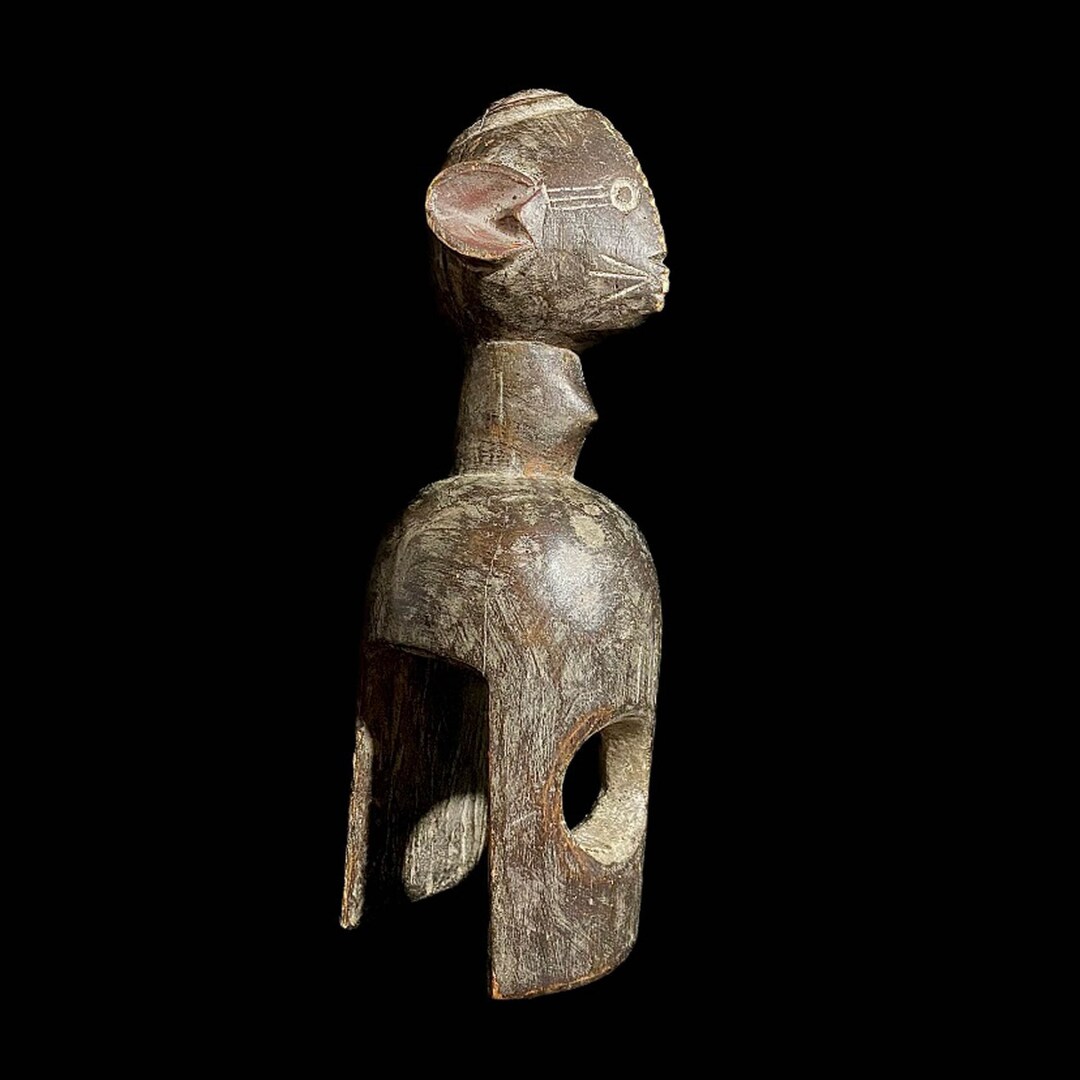 African Mask Igbo Hand Carved African Sculpture Tribal Art Wooden ...