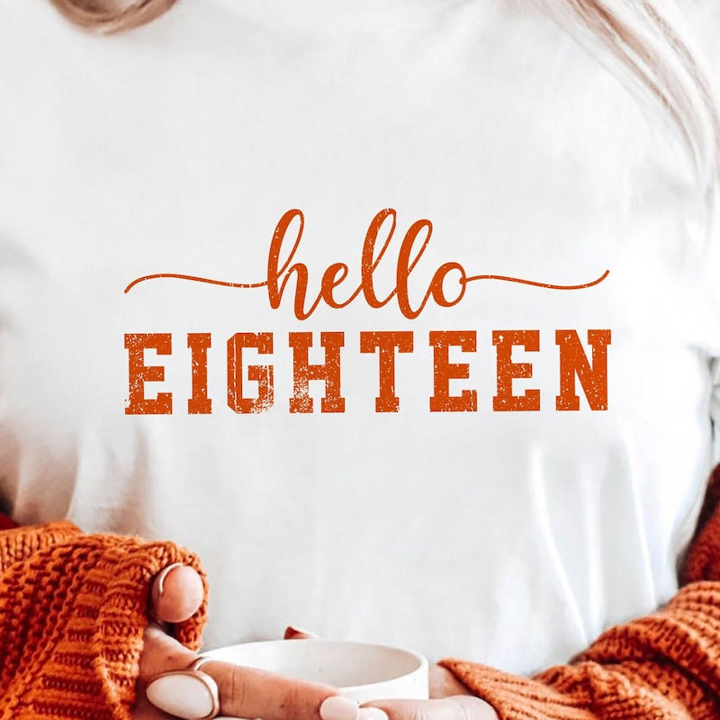 Hello Eighteen - Etsy