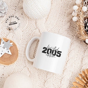 Limited Edition 2005 SVG PNG PDF | 2005 Png, Birthday Svg, 2005 Svg ...