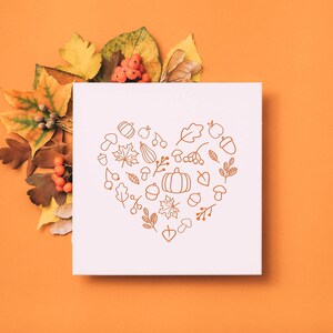 Fall Heart SVG PNG PDF | Fall Svg, Fall Leaves Svg, Pumpkin ...