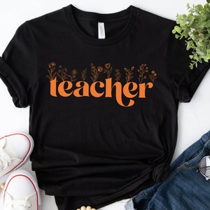 Floral Teacher SVG PNG PDF | Teacher Svg, Best Teacher Svg, Teacher ...
