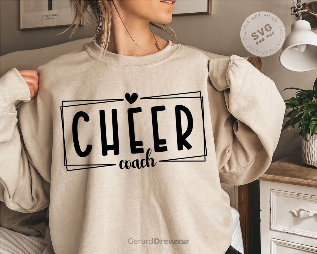 Cheer Coach SVG, Cheerleading Shirt Design (digital Download) - Etsy