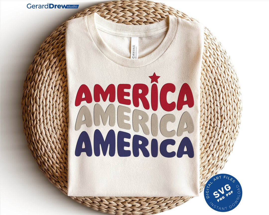 America SVG PNG PDF | United States Svg, Patriotic Svg, Freedom Svg ...