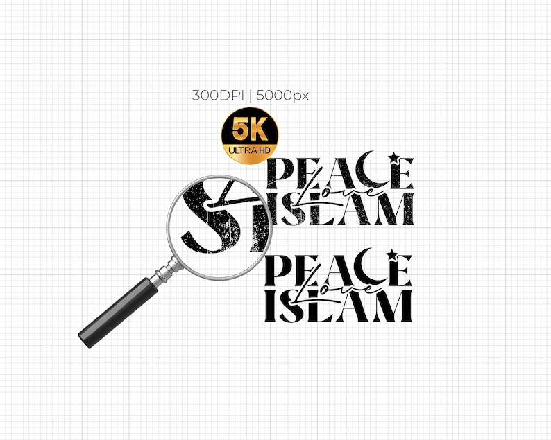 Peace Love Islam SVG, PNG, PDF | Muslim Shirt Design, Islam Shirt ...
