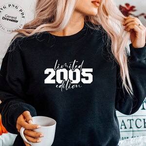 Limited Edition 2005 SVG PNG PDF | 2005 Png, Birthday Svg, 2005 Svg ...