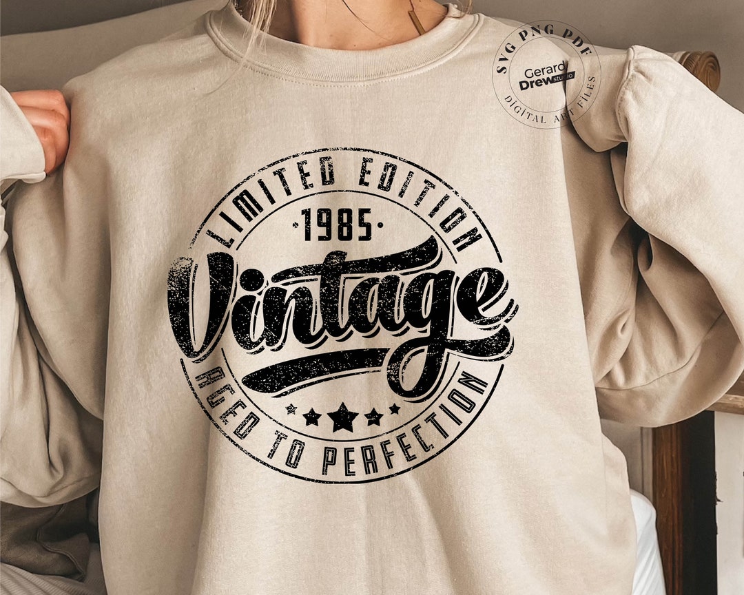 1985 Png, 1985 Shirt Svg, 1985 Svg, 1985 Shirt Png | Vintage 1985 ...