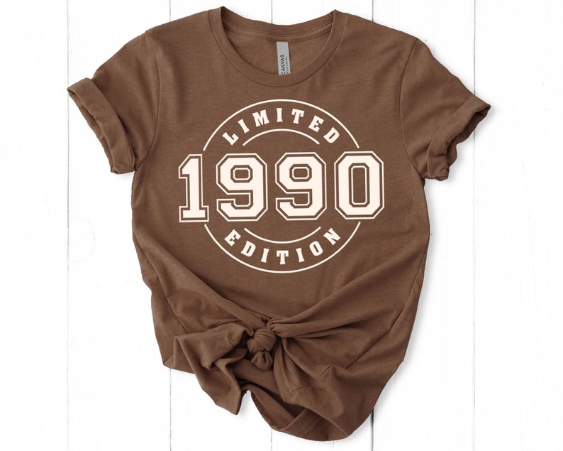 Limited Edition 1990 Birthday Design | SVG PNG PDF (digital Download ...