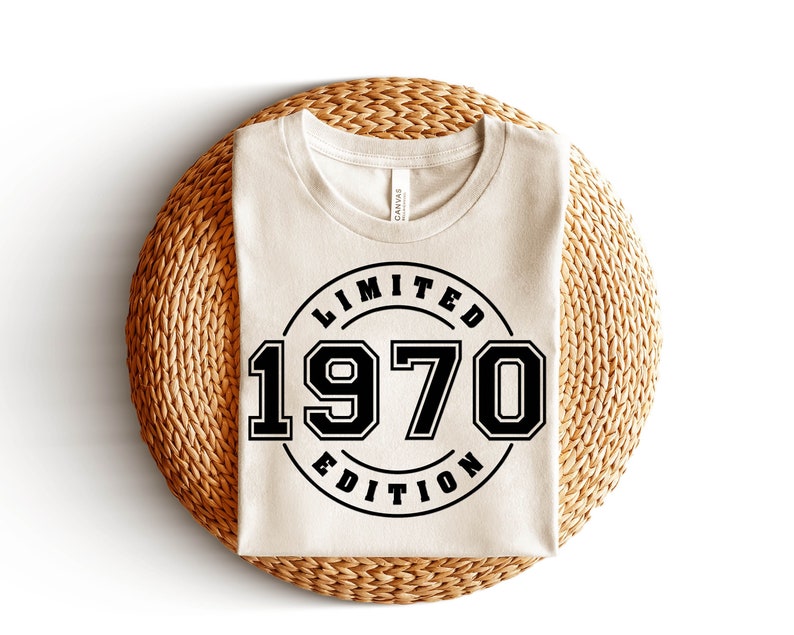 1970 Birthday SVG | Limited Edition Design (digital Cut File) - Etsy