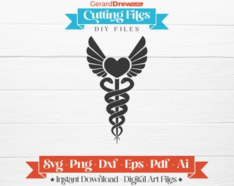 Medical Symbol SVG, Caduceus Svg, MD Svg, Star of Life Svg, Doctor Svg ...