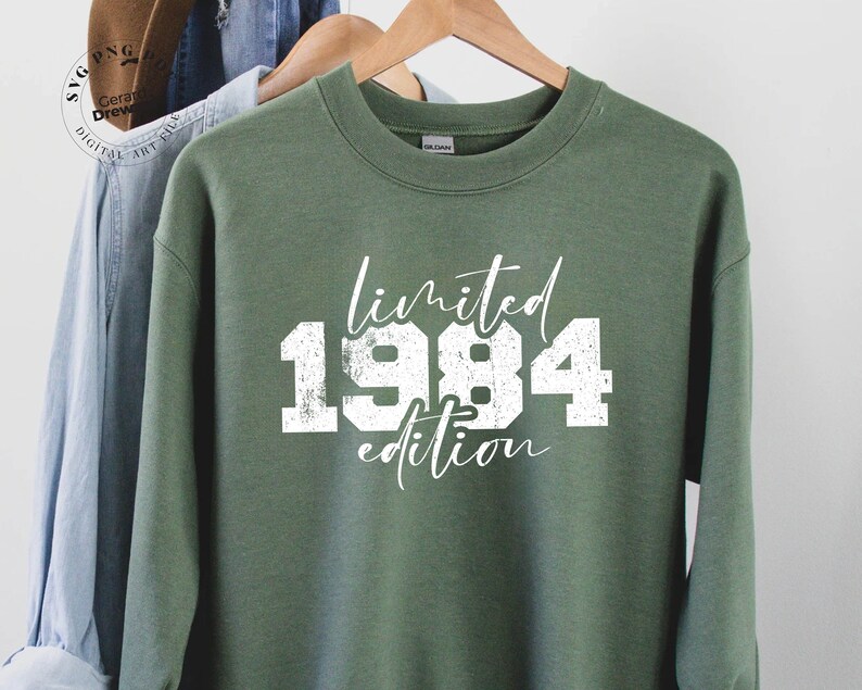 Limited Edition 1984 SVG PNG PDF | 1984 Png, Birthday Svg, 1984 Svg ...
