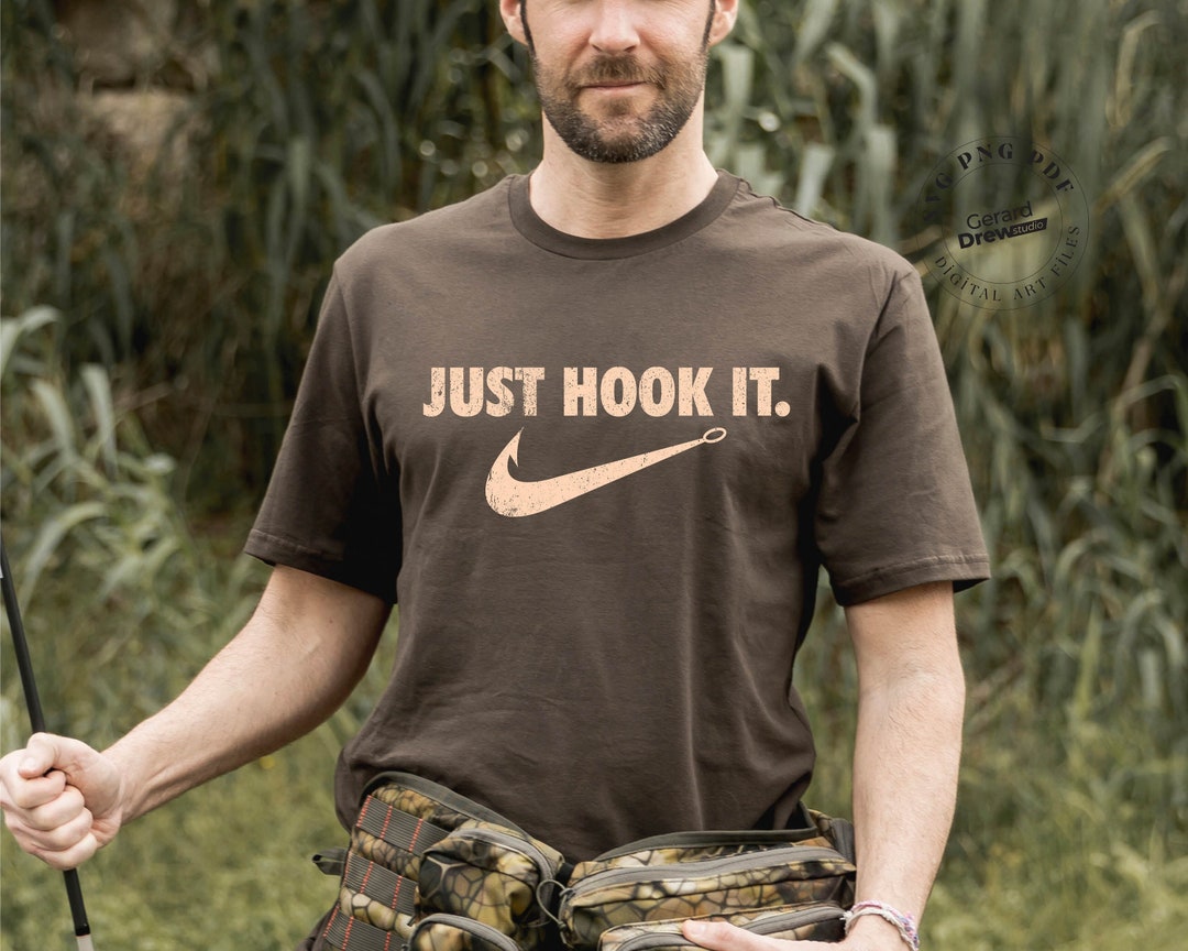 Just Hook It SVG PNG PDF | Fishing Funny Sayings, Just Hook It Png ...