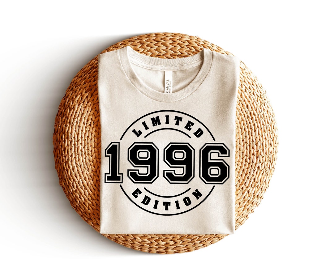 Limited Edition 1996 Birthday Design (SVG PNG PDF) - Etsy