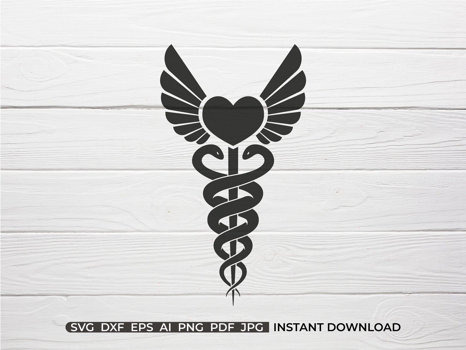 Medical Symbol Heart SVG Caduceus Svg MD Svg Star of Life - Etsy Canada