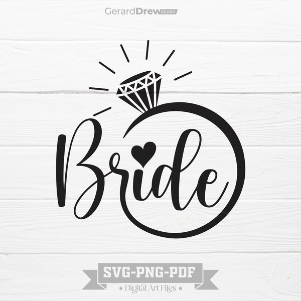Bride Svg - Etsy