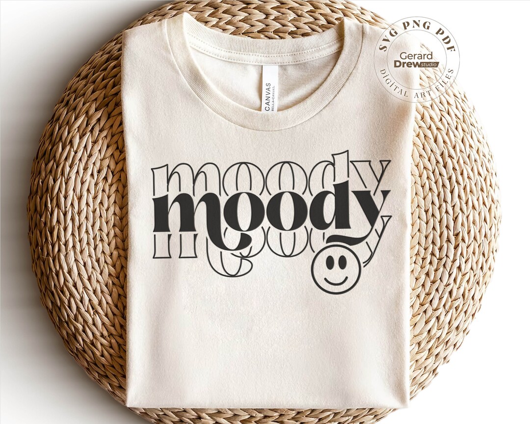 Moody Svg, Funny Sarcastic Introvert Design (digital Download) - Etsy