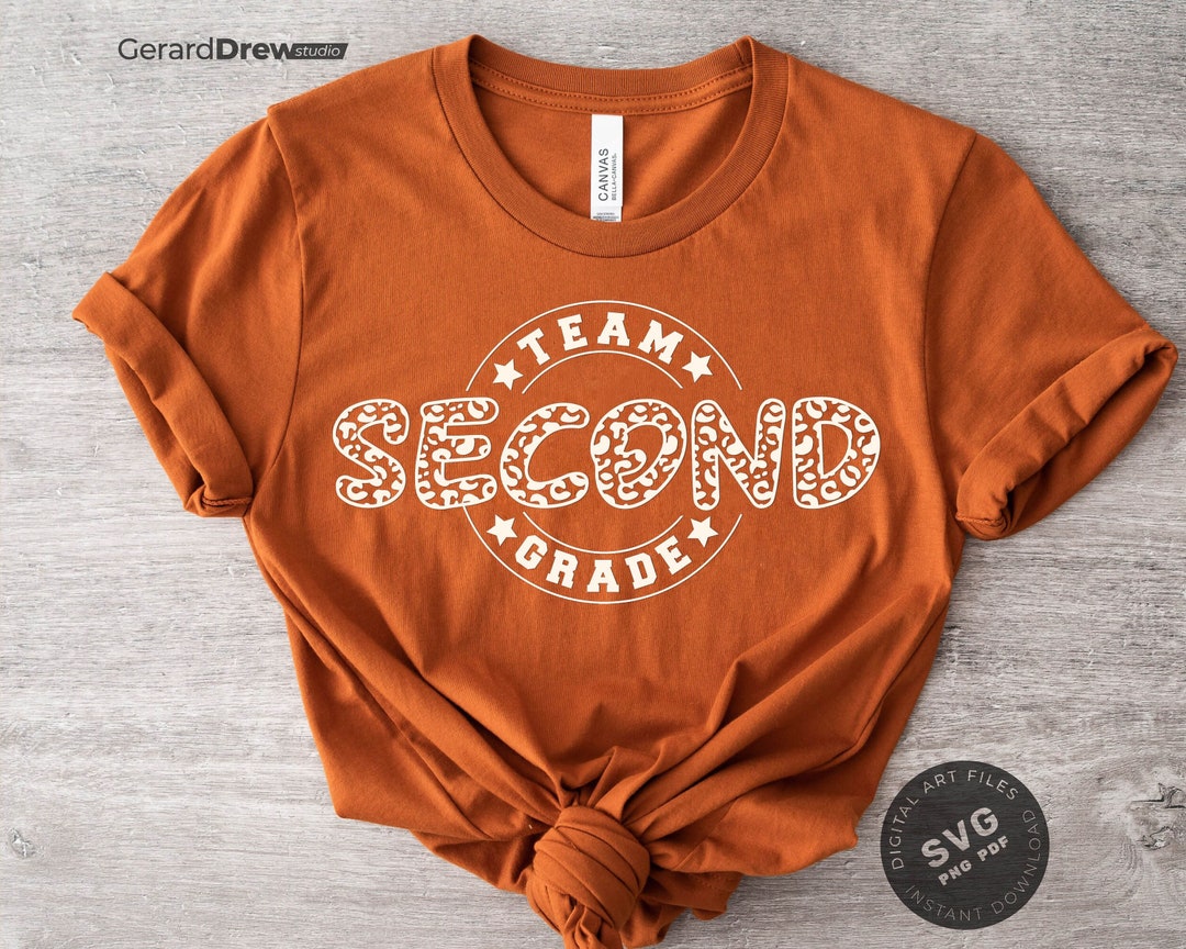 Equipo Segundo Grado SVG PNG PDF / Regreso a la Escuela Svg, Equipo de ...