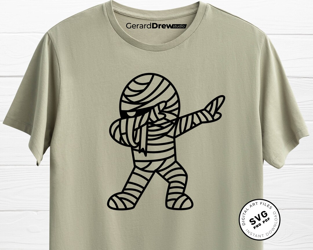 Dabbing Mummy SVG | Halloween Cut Files, Cricut (digital Download) - Etsy