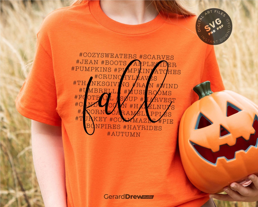 Fall Cozy Sweaters Scarves Etc SVG PNG PDF Fall Svg - Etsy