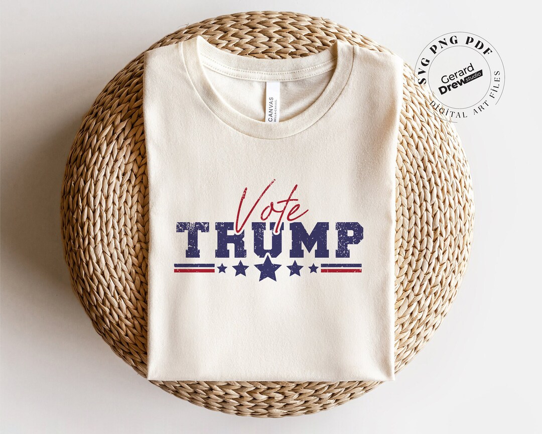 Vote Trump PNG SVG PDF Free Trump Png, Donald Trump 2024 Svg, Election ...