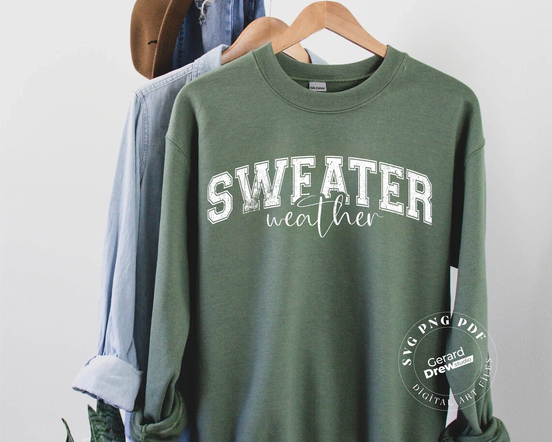 Cozy Season SVG | Sweater Weather Graphic (digital Download) - Etsy