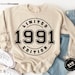Limited Edition 1991 SVG PNG PDF Birthday Svg, 1991 Svg, Birthday Png ...