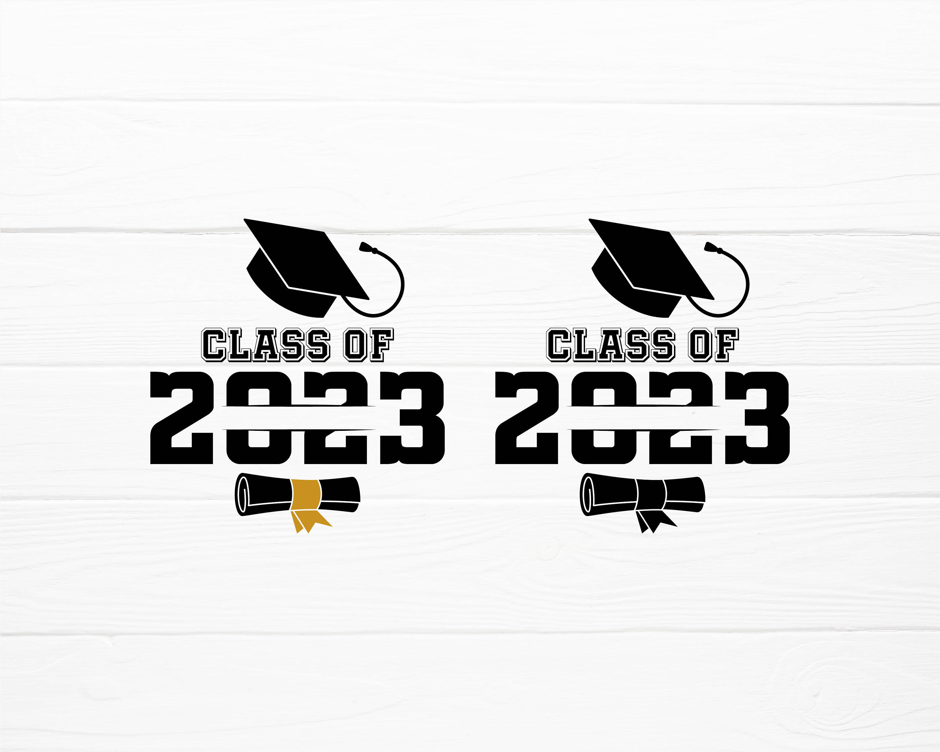 Class of 2023 Split Graduate SVG Class of 2023 PNG Class of - Etsy