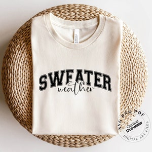 Cozy Season SVG | Sweater Weather Graphic (digital Download) - Etsy