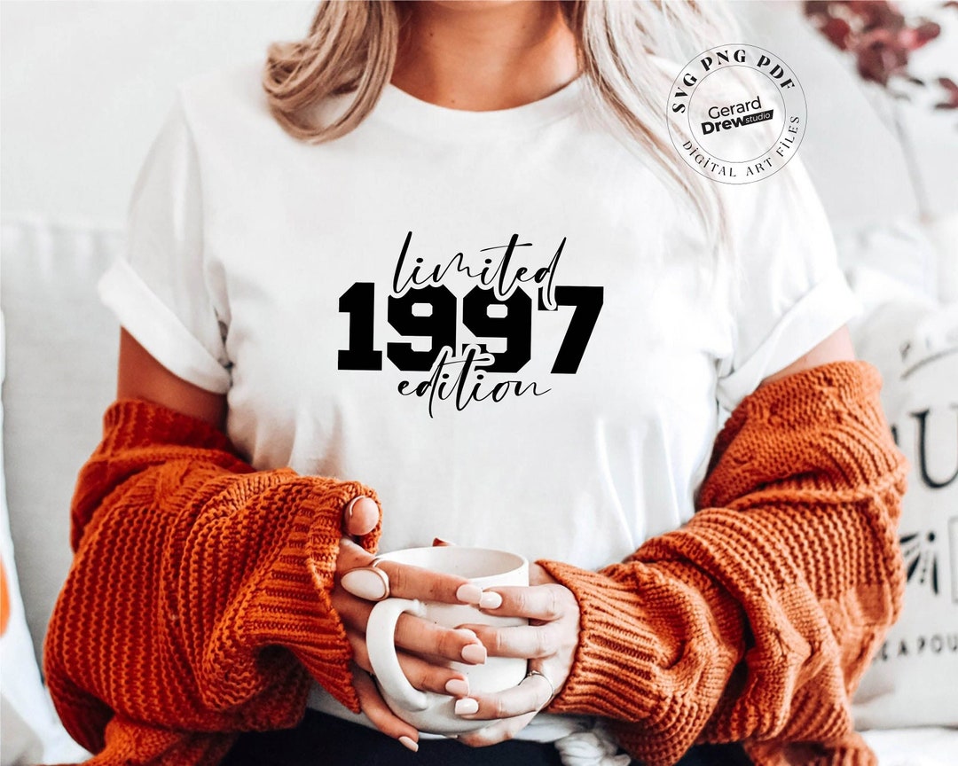 1997 Limited Edition Birthday SVG | Cricut, Silhouette (digital ...