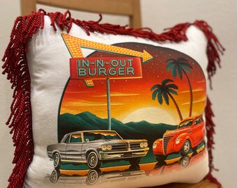 In N Out Burger Pin Vintage RARE - Etsy