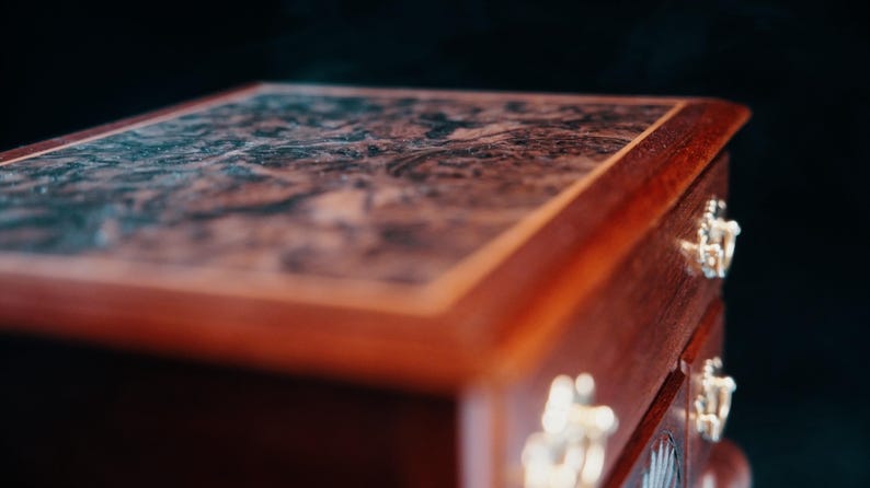 Queens Anne Lowboy Jewelry Box - Etsy