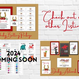 Kentucky Derby Party Printable, Kentucky Derby Bundle Digital Download ...