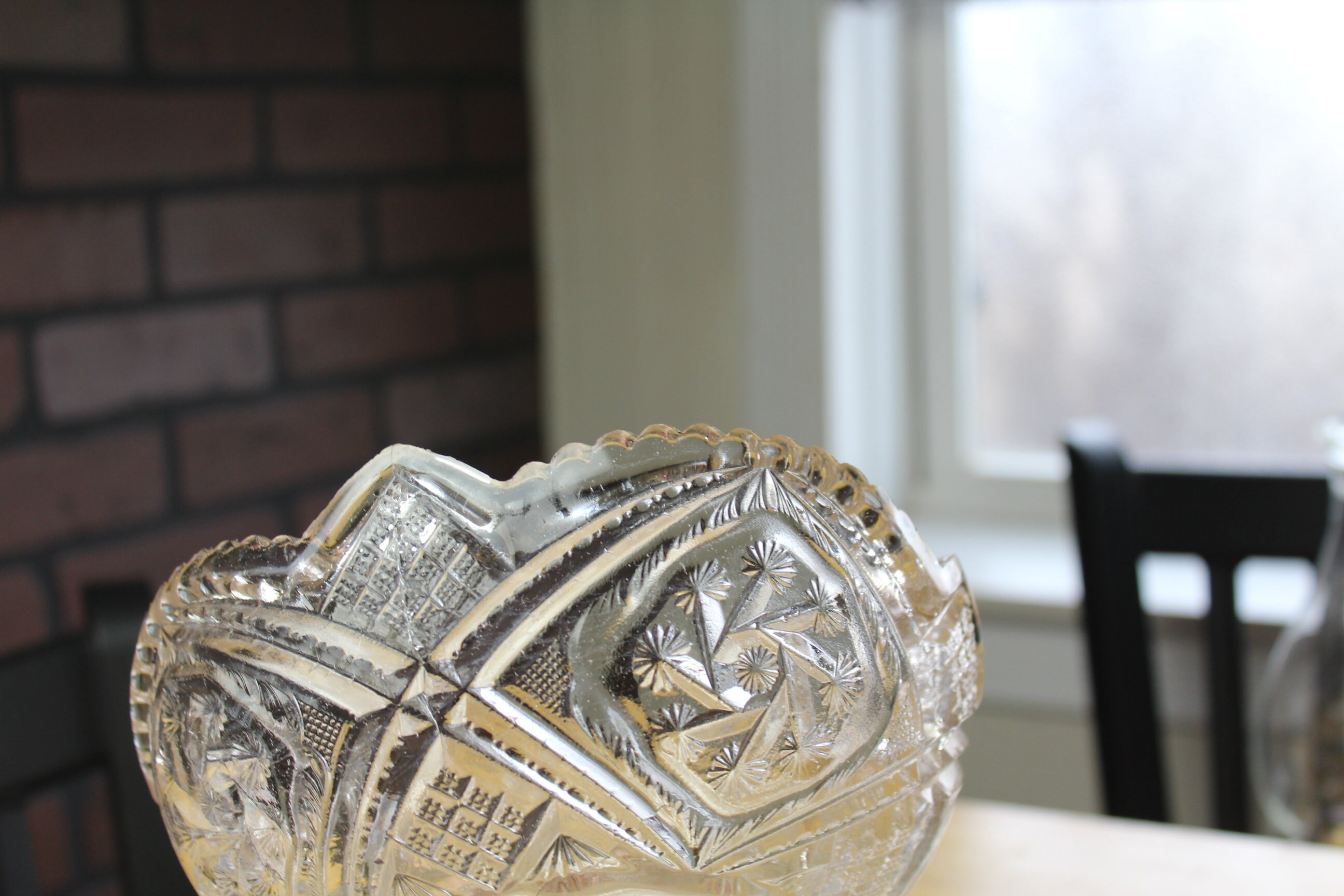 EAPG Indiana Glass Company Juno Pattern Heavy Glass Compote - Etsy