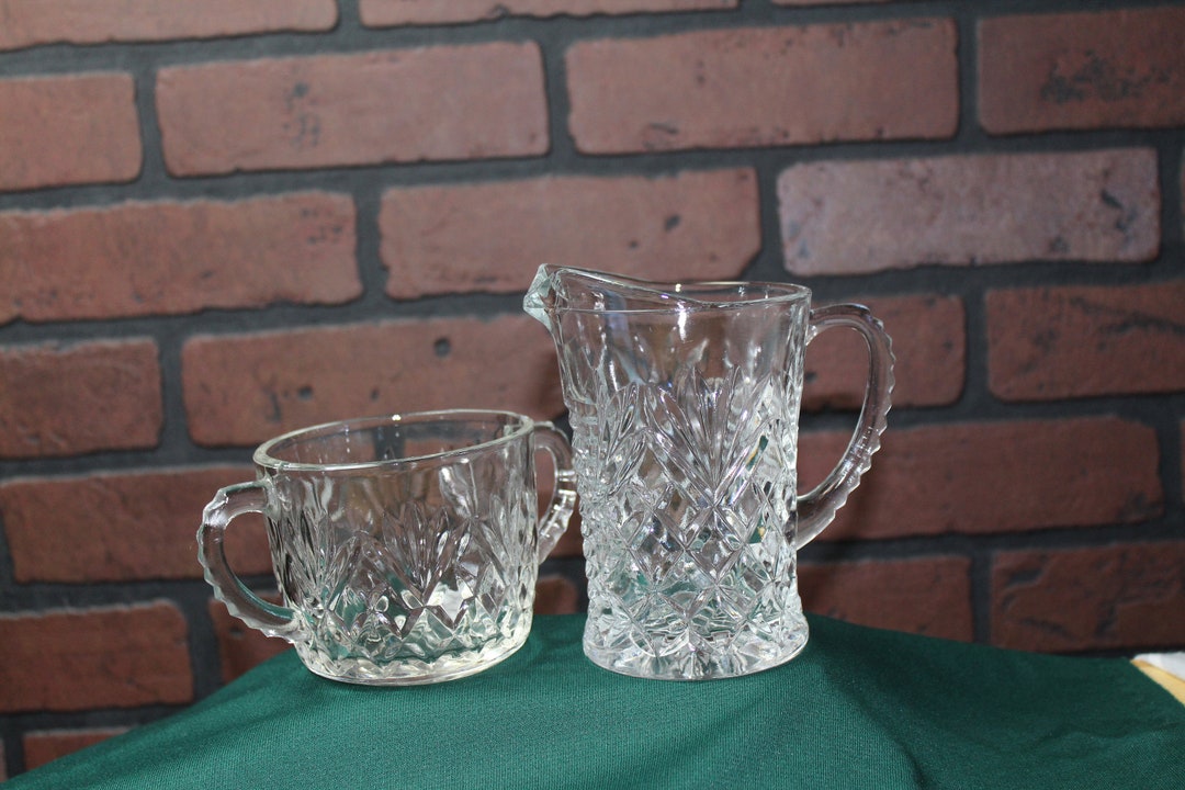 Prescut Pineapple Small Pitcher and Sugar Bowl - Etsy